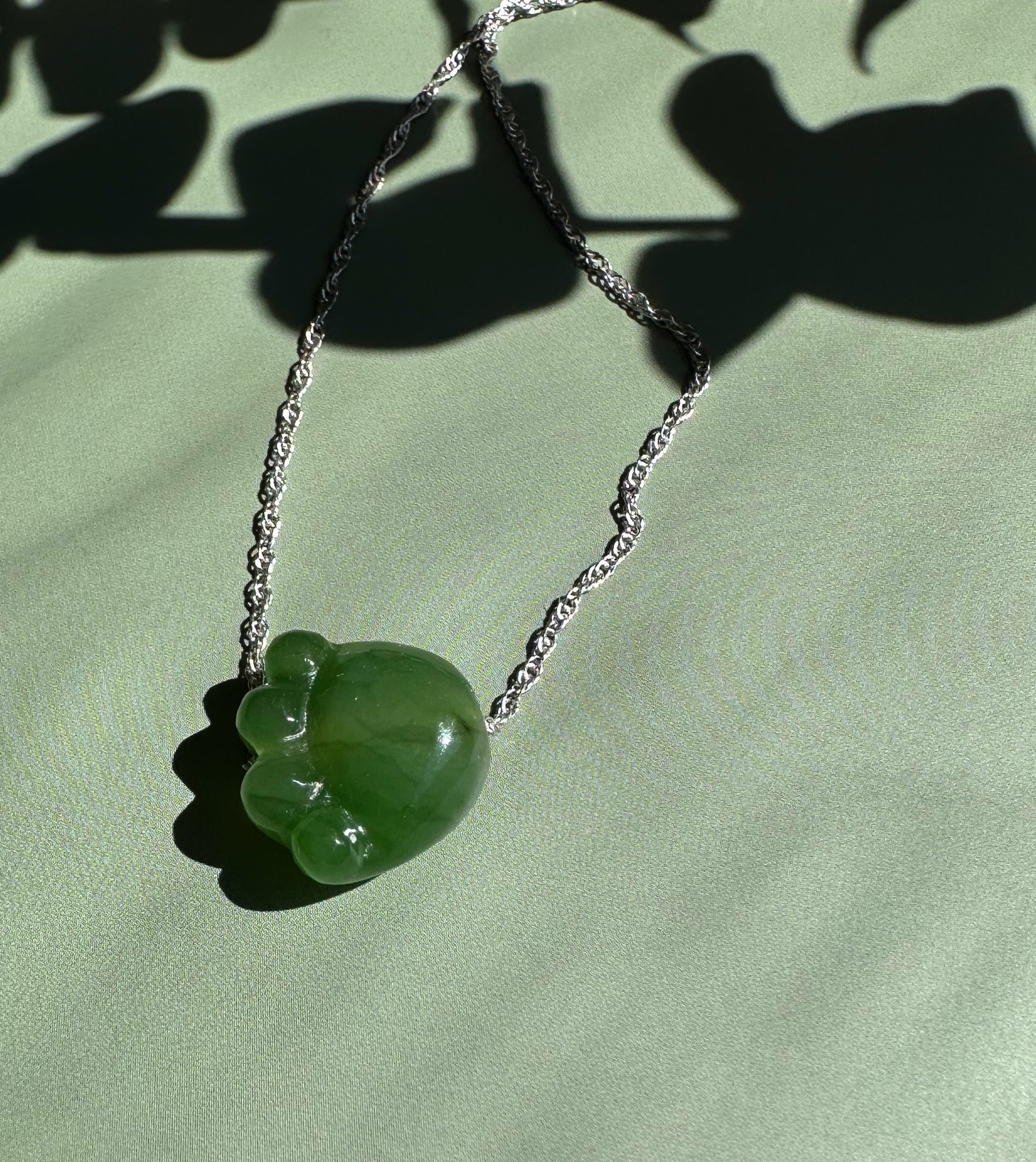 Jade Cat Paw Pendant – Jade Mine