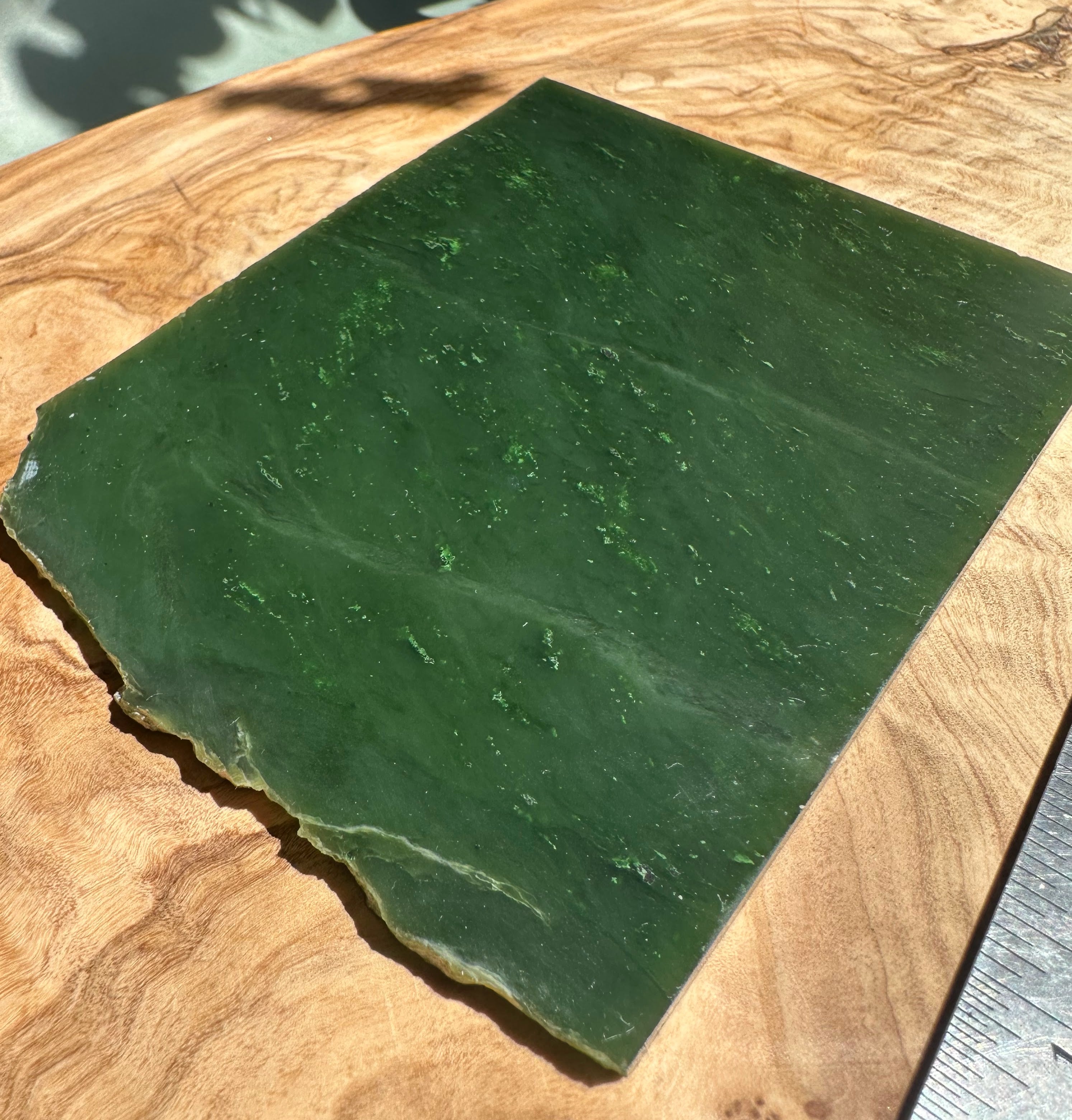 A Grade Canadian Jade Slab, 185grams – Jade Mine