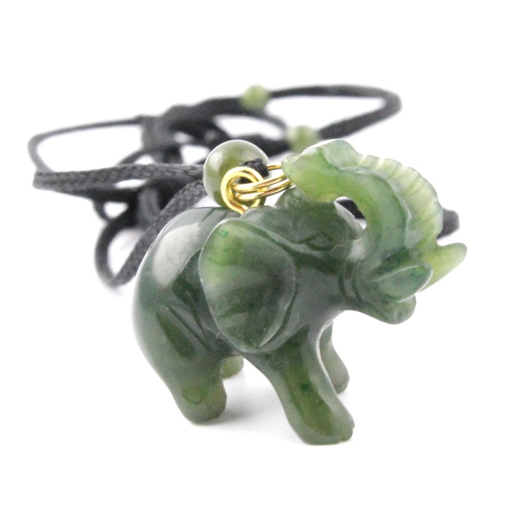 Pendant, Elephant – Jade Mine